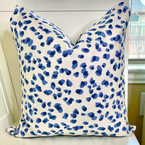 Ballard Designs | Bedding | Ballard Designs Mira Blue Fabric 2x20 Cov ...